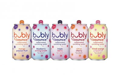 PepsiCo’s sparkling water brand bubly introduced the launch of bubly bounce – a sparkling water ...