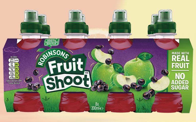 Britvic: Fruit Shoot bottles move to 100 % recycled clear plastic ...