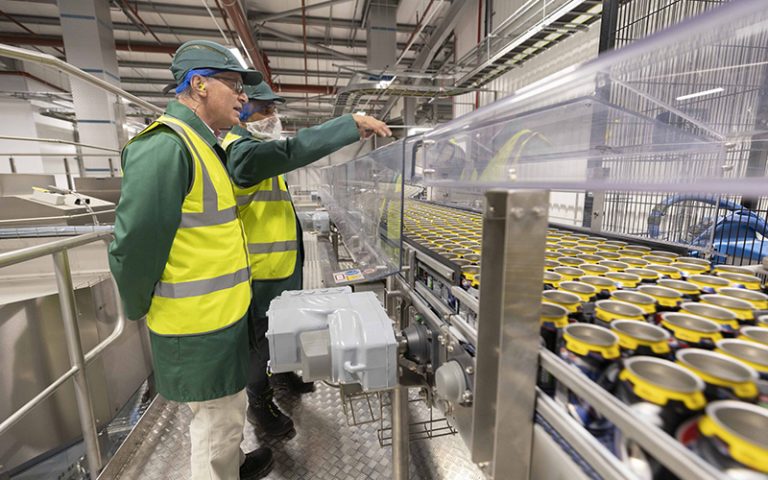 Rugby MP officially opens Britvic’s new state of the art canning line ...