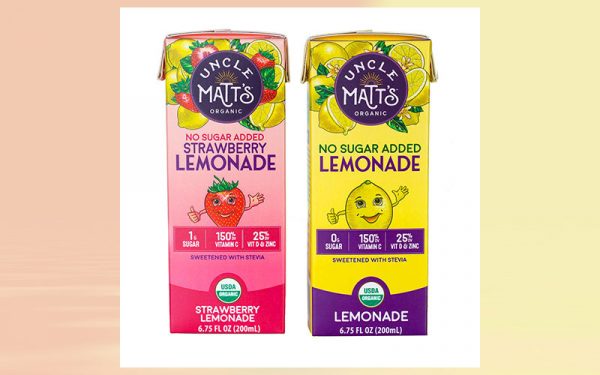 Uncle Matt's Organic® launches zero sugar Lemonade Juice Box line for ...