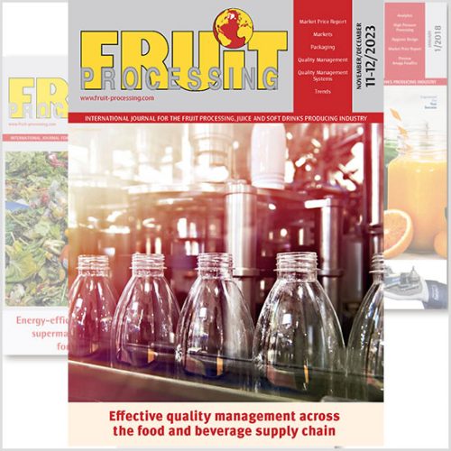 FRUIT PROCESSING 11-12/2023 (PDF) - FRUIT PROCESSING magazine