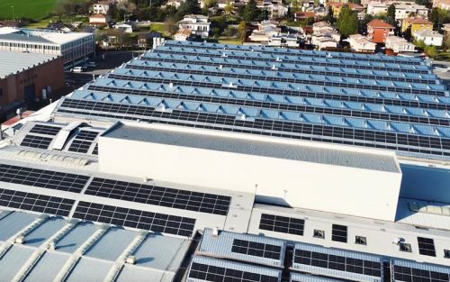 The large photovoltaic system built by Sidel in Parma is in operation ...